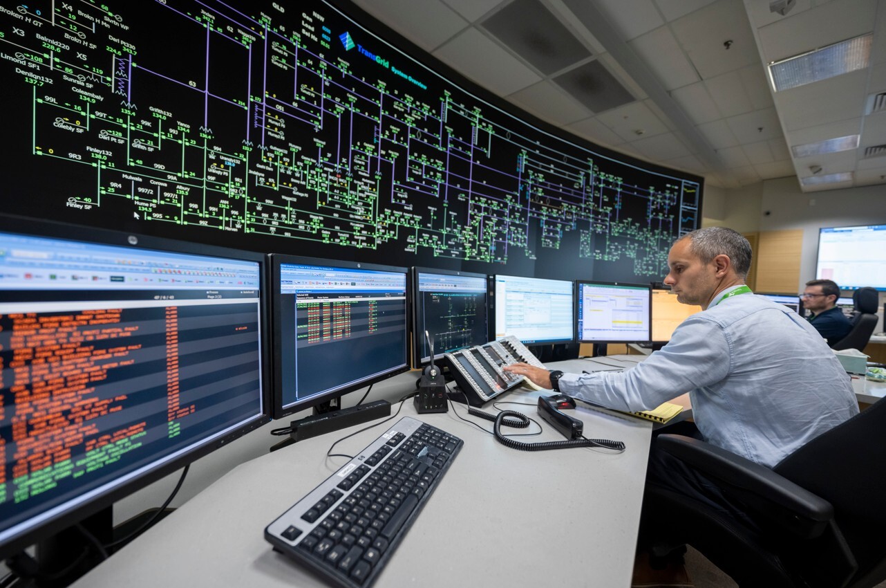 Transgrid's control room: A closer look